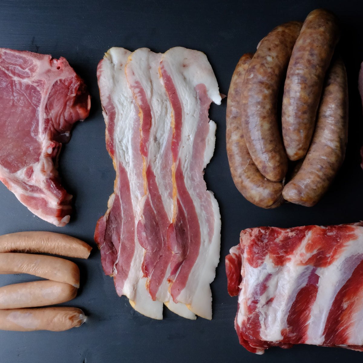 Berkshire Pork Family Pack 30 lbs for sale Langley, BC – Coghlan Cottage