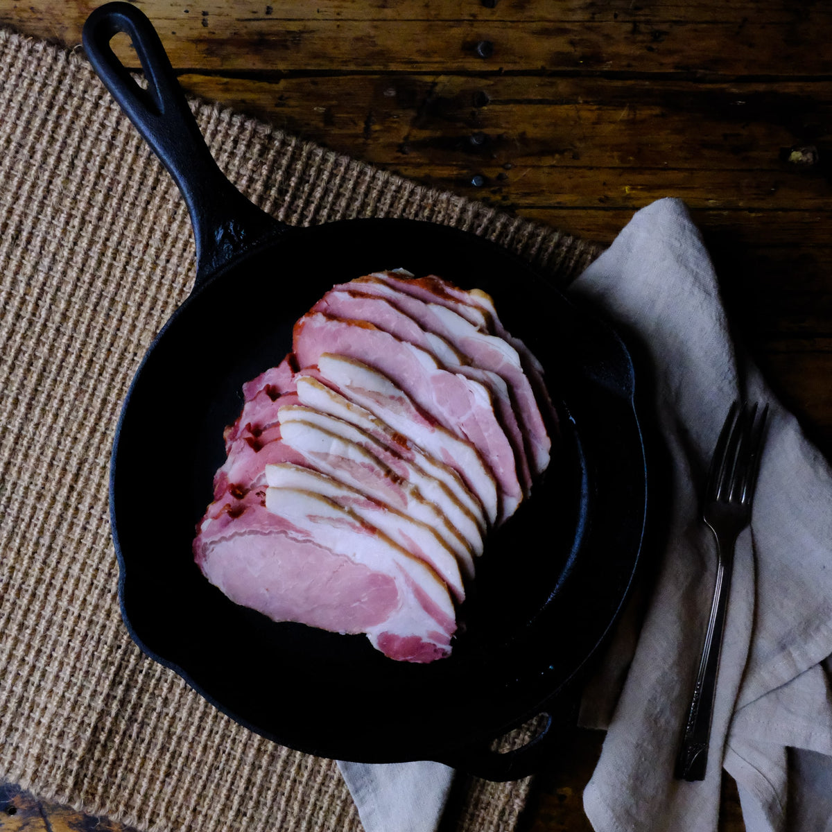 Smoked Back Bacon | Heritage Breed Berkshire Pork Langley BC – Coghlan ...
